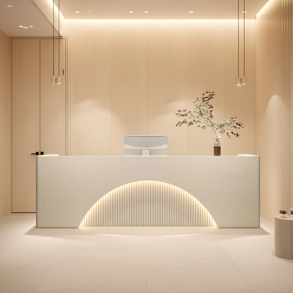 (In Stock)Stylish Multifunction Store Institution Salon Reception Desk ...